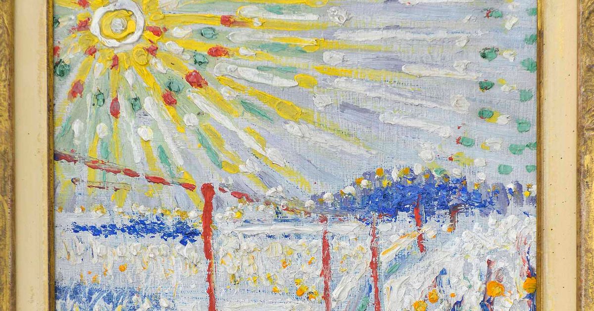 Landschap in Laren van Herman Kuijt | Singer Laren